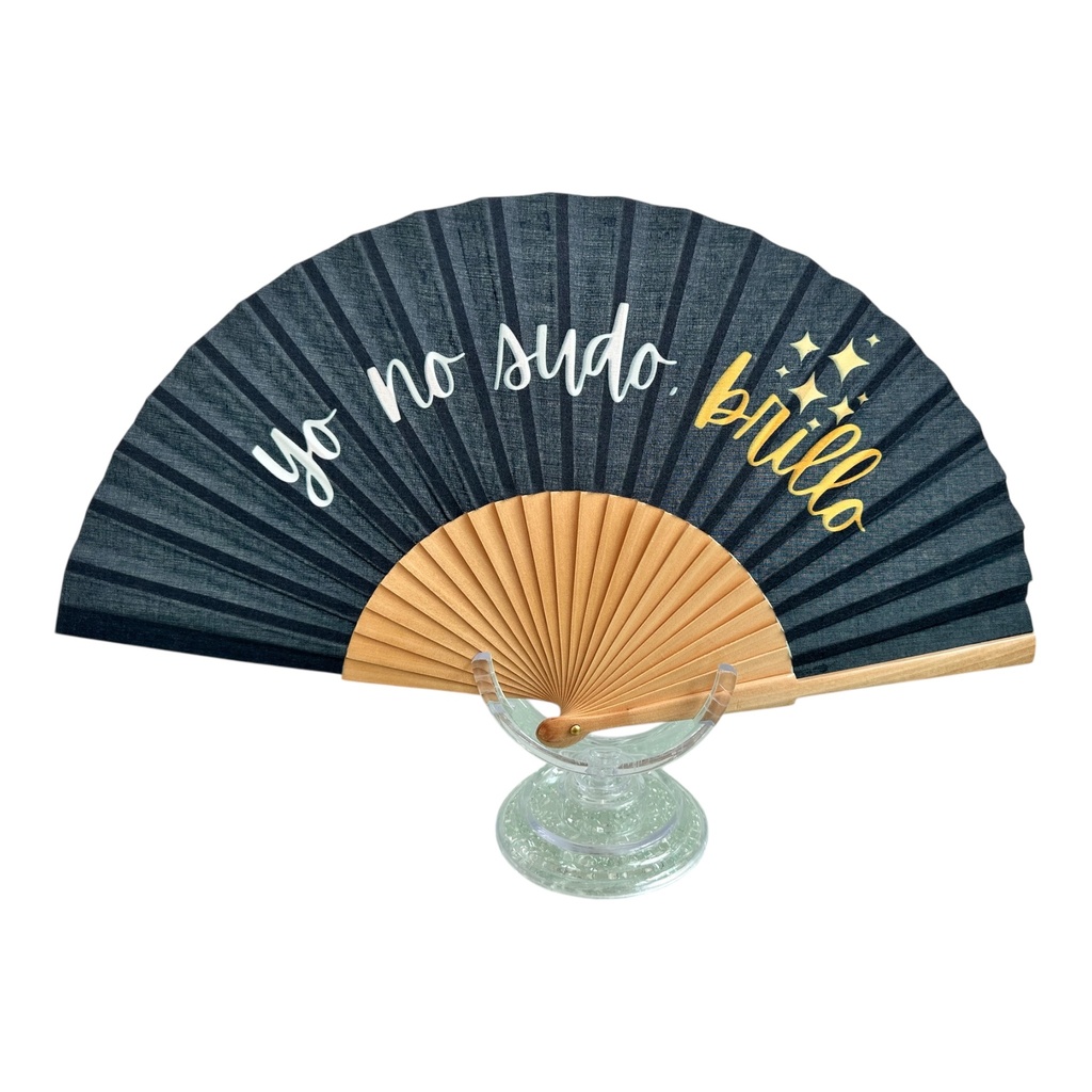 Yo No Sudo Hand Fans | Claudia Lis Trendy Wholessale